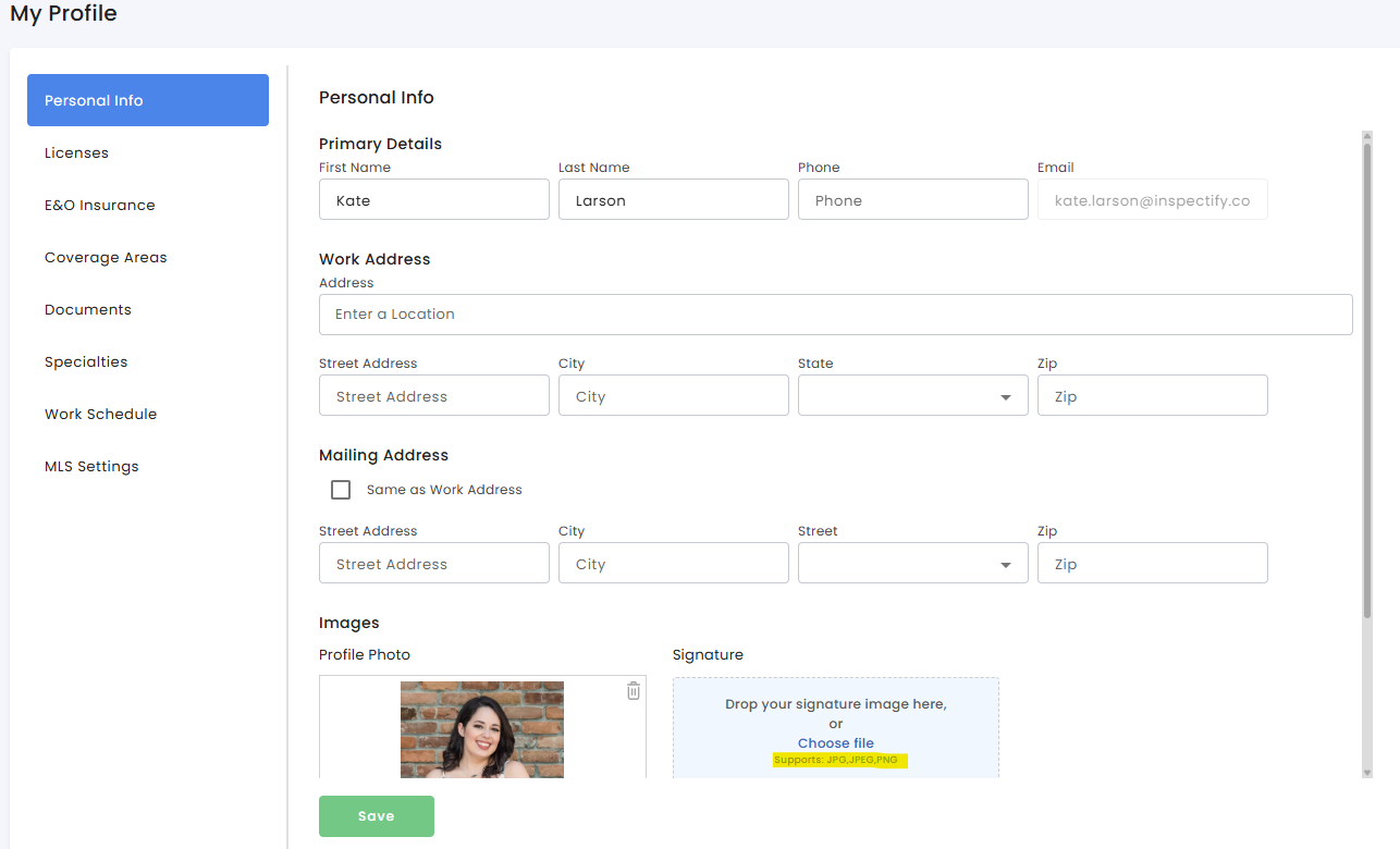 Profet Portal Set Up