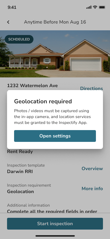 Capturing GPS Coordinates for App Media