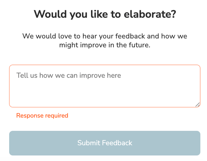 Web Report Feedback Tool